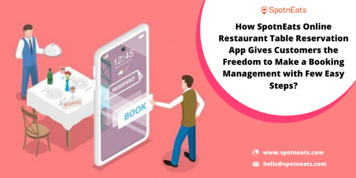 restaurant table reservation app solution Archives - SpotnEats